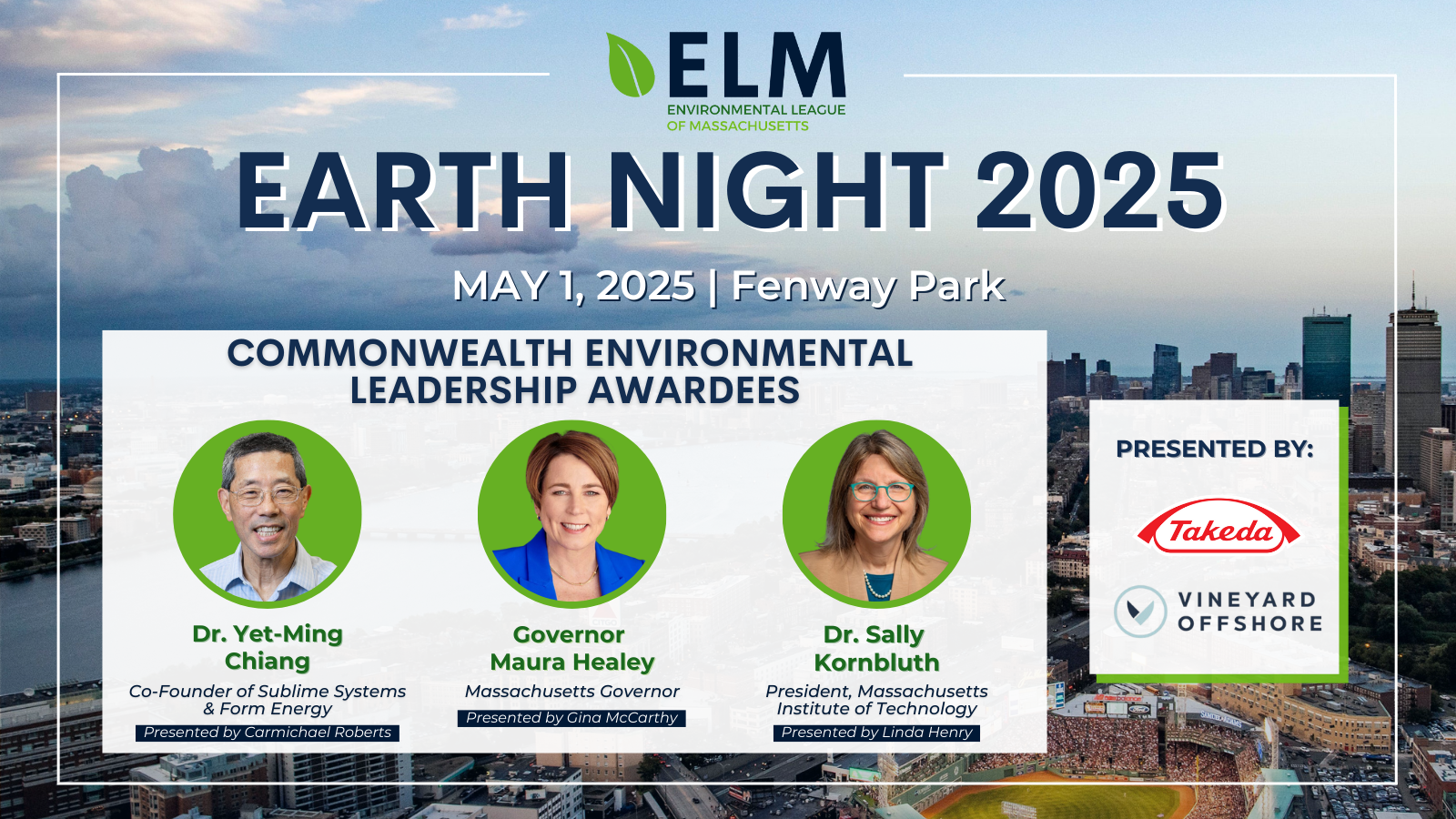 Earth Night 2025 Sponsors | The Environmental League of Massachusetts (ELM)